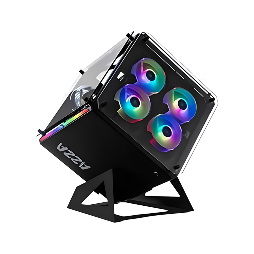 BOITIER AZZA CUBE 802F RGB | Setupgame